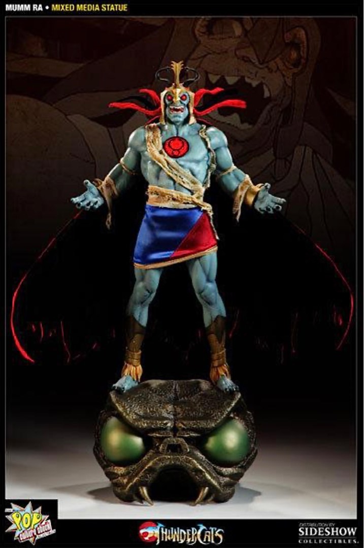 MUMM-RA MIXED MEDIA STATUE 1/4 SCALE SIDESHOW/ POP CULTURE SHOCK ...