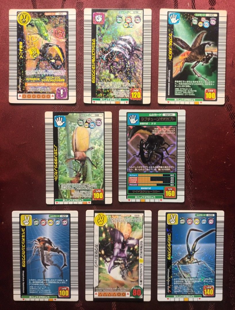 Mushiking King of Beetles Cards, Hobbies & Toys, Toys & Games on Carousell