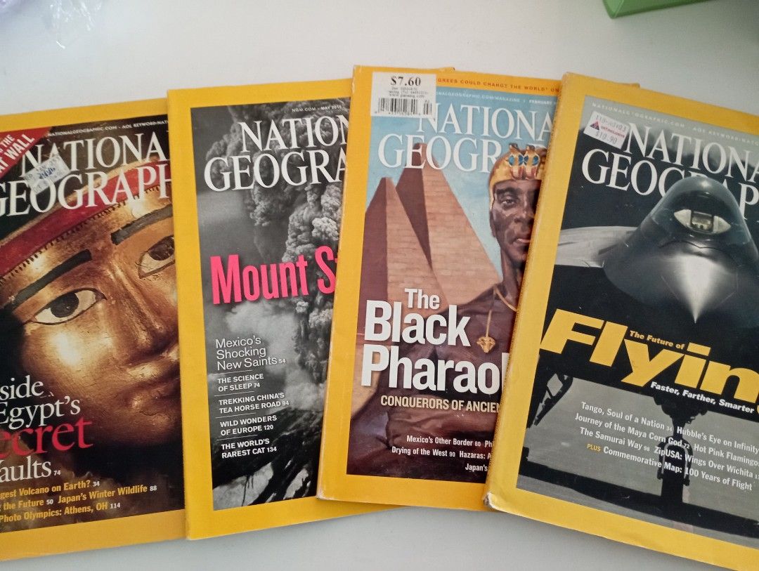 National Geographic Magazines, Hobbies & Toys, Books & Magazines, Magazines on Carousell