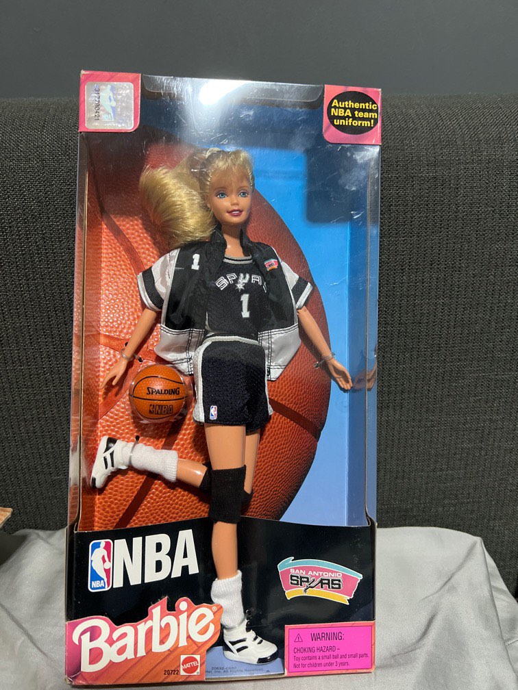 NBA Basketball San Antonio Spurs Barbie Doll., Hobbies & Toys ...
