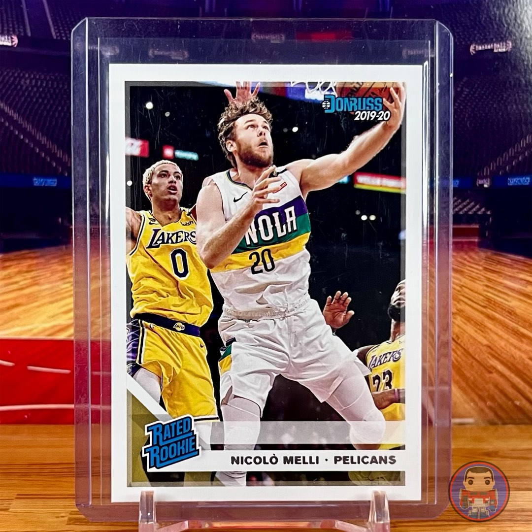 NBA Cards - Nicolo Melli 2019-20 Panini Donruss #197 (Rookie Card) RC ...