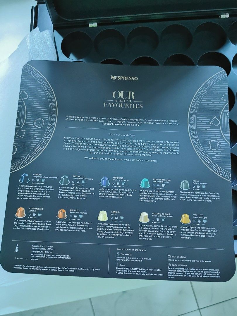 Nespresso Discovery Box Capsule Dispenser 36 Caps, Furniture & Home ...