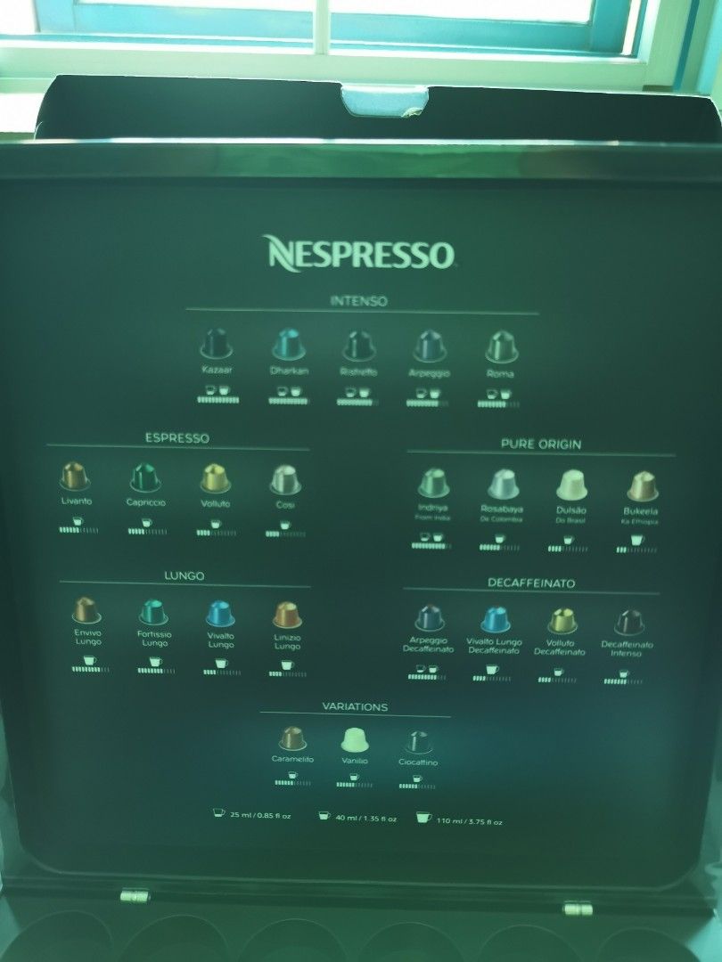 Nespresso Discovery Box Capsule Dispenser 36 Caps, Furniture & Home ...