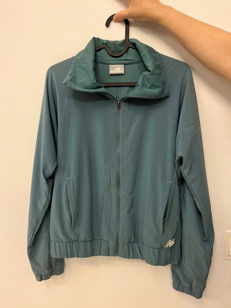 New Balance Jacket - Teal / Turquoise, Women's Fashion, Coats, Jackets ...