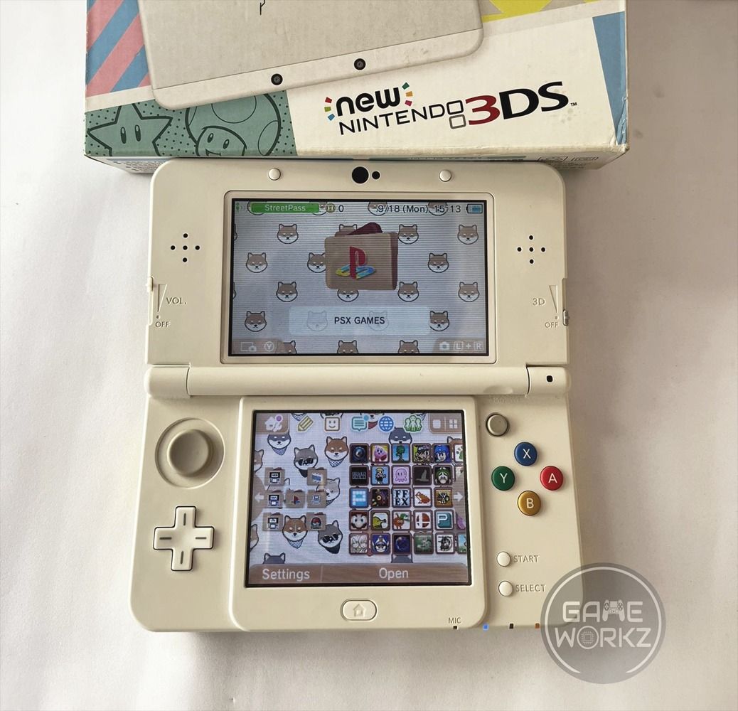'New' Nintendo 3DS White console, Video Gaming, Video Game Consoles, Nintendo on Carousell