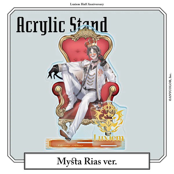 NIJISANJI EN Mysta Rias Half Anniversary Stand, Hobbies & Toys ...