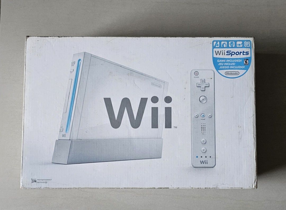 Nintendo Wii Sports Games Console with Games Controller + Wii Zapper ...