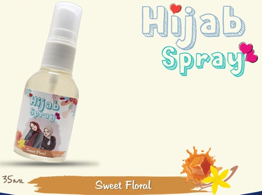 NON ALCOHOL HIJAB PERFUME SPRAY / TUDUNG PERFUME SPRAY / WOMEN'S HIJAB ...