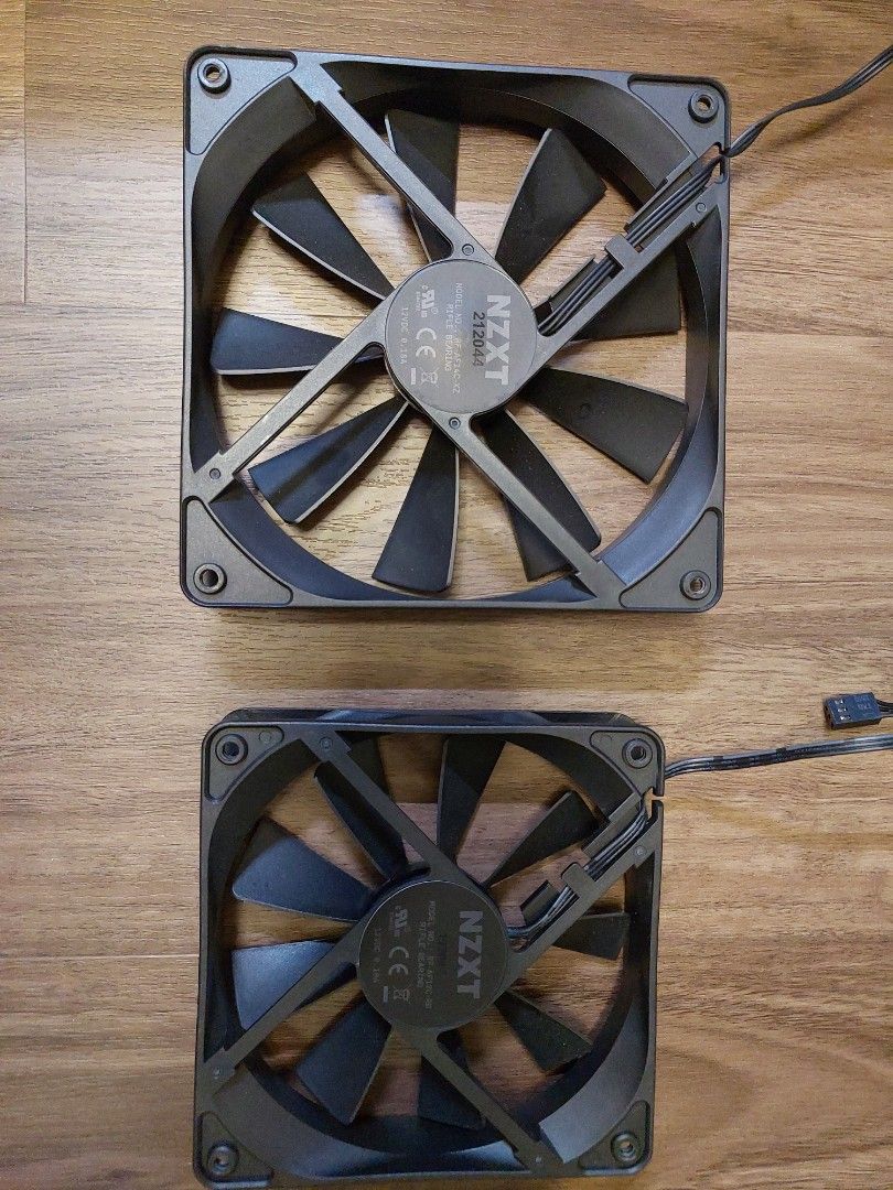 Nzxt cpu casing fan, Computers & Tech, Parts & Accessories, Computer ...