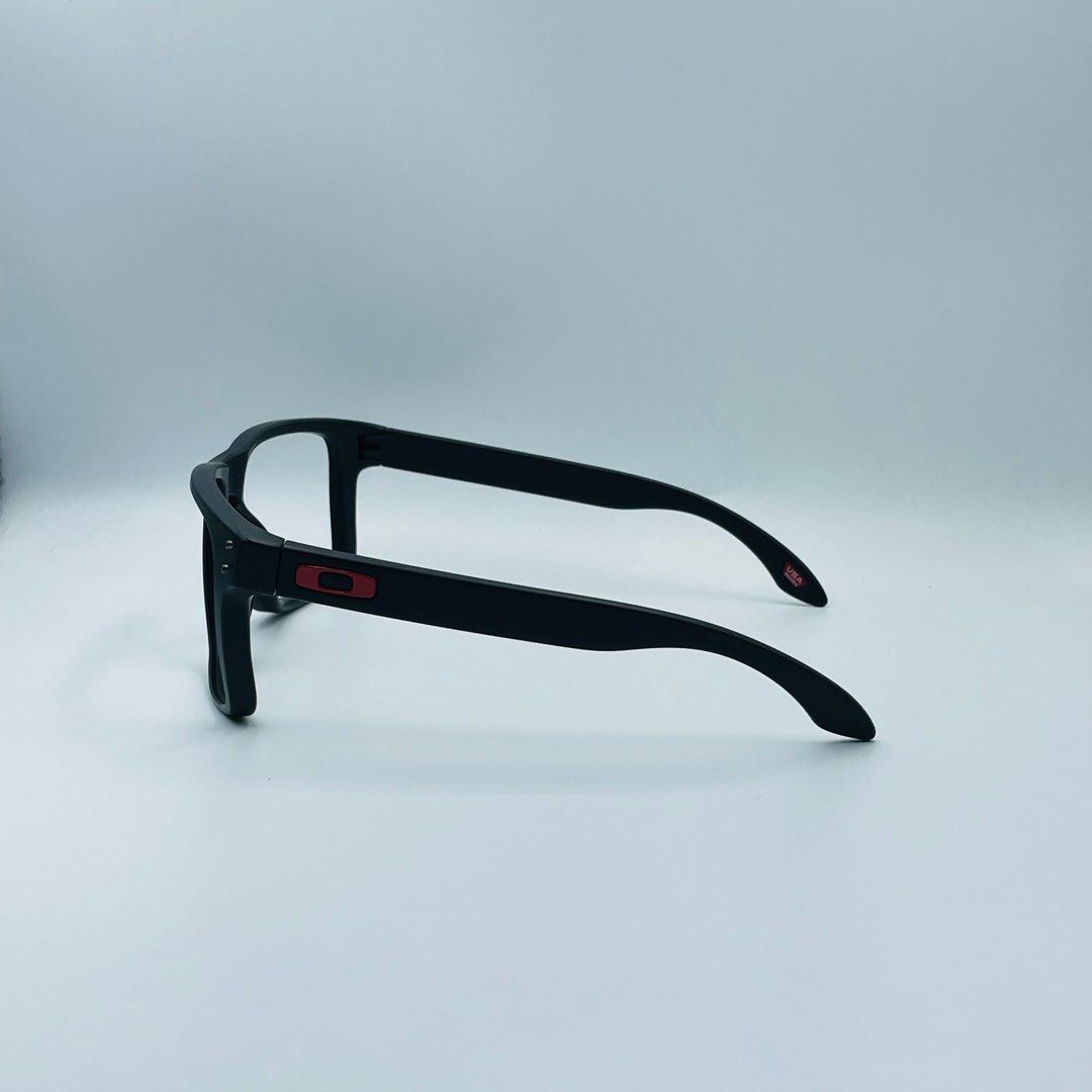 Oakley Holbrook XL Matte Black - Red logo frame only, Men's Fashion ...