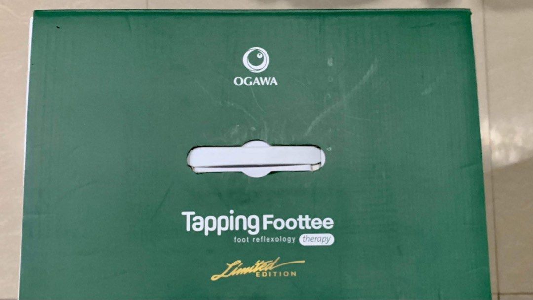 Ogawa Tapping Foottee Foot Reflexology Therapy (Limited Ed), Health ...