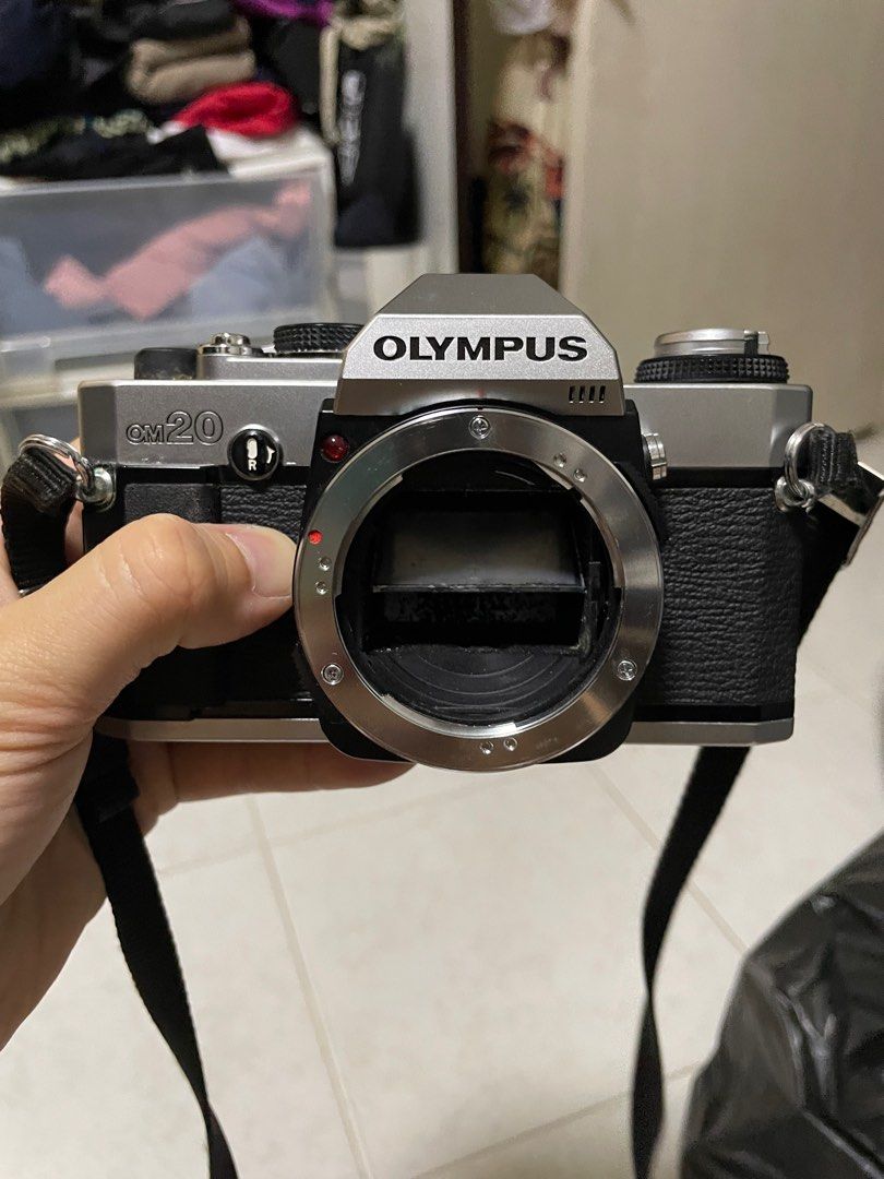 Olympus OM-20 film camera, Photography, Cameras on Carousell
