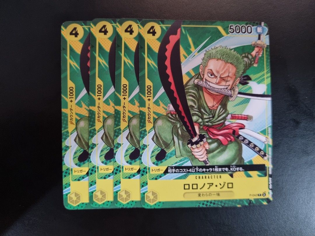 One Piece Zoro Promo, Hobbies & Toys, Toys & Games on Carousell
