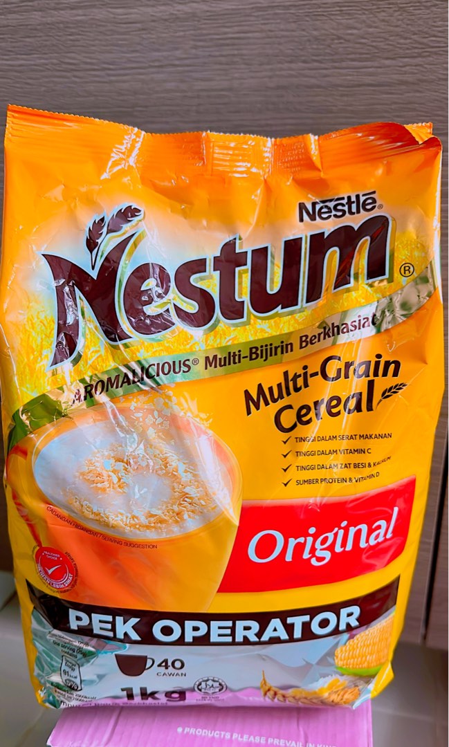 Original nestum 1kg, Food & Drinks, Packaged & Instant Food on Carousell