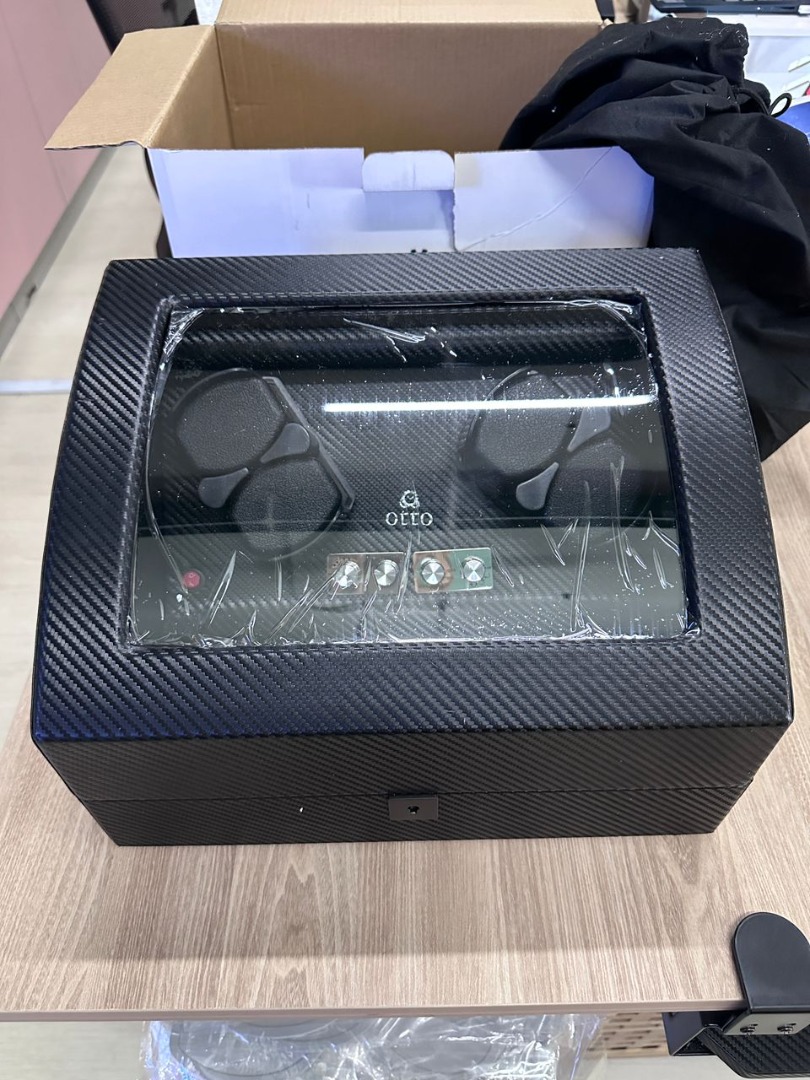 OTTO Quad Watch Winder and 6 Storage for Automatic Watch with TPD, LED ...