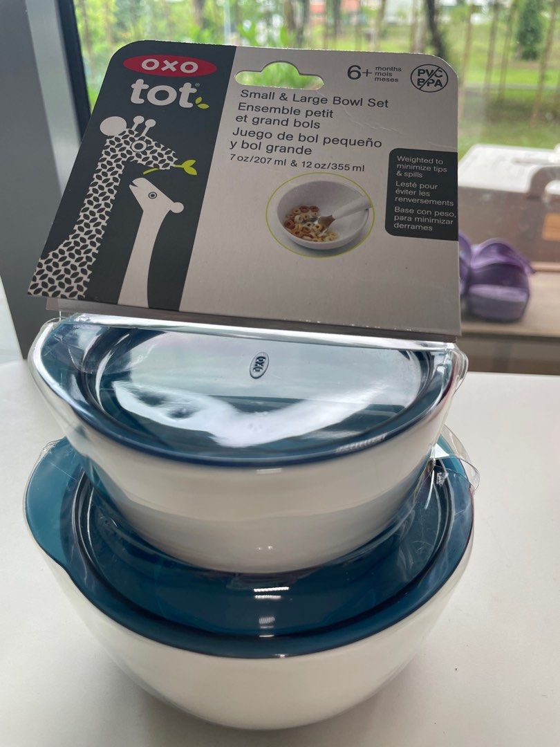 OXO small and large bowl set, Babies & Kids, Nursing & Feeding, Weaning ...