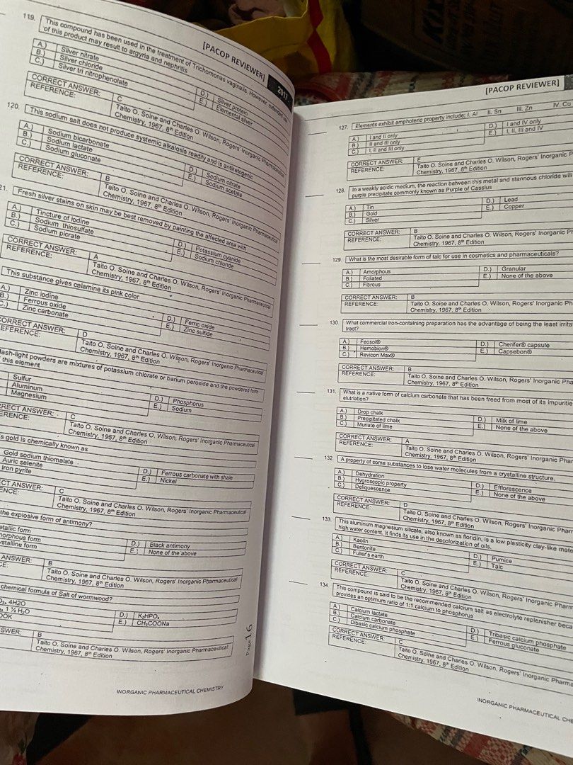 PACOP Pharmacy Reviewer 5th edition, Hobbies & Toys, Books & Magazines ...