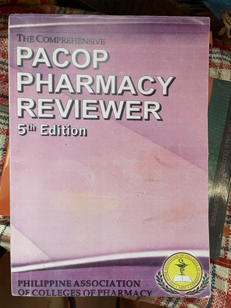 PACOP Pharmacy Reviewer 5th edition, Hobbies & Toys, Books & Magazines ...