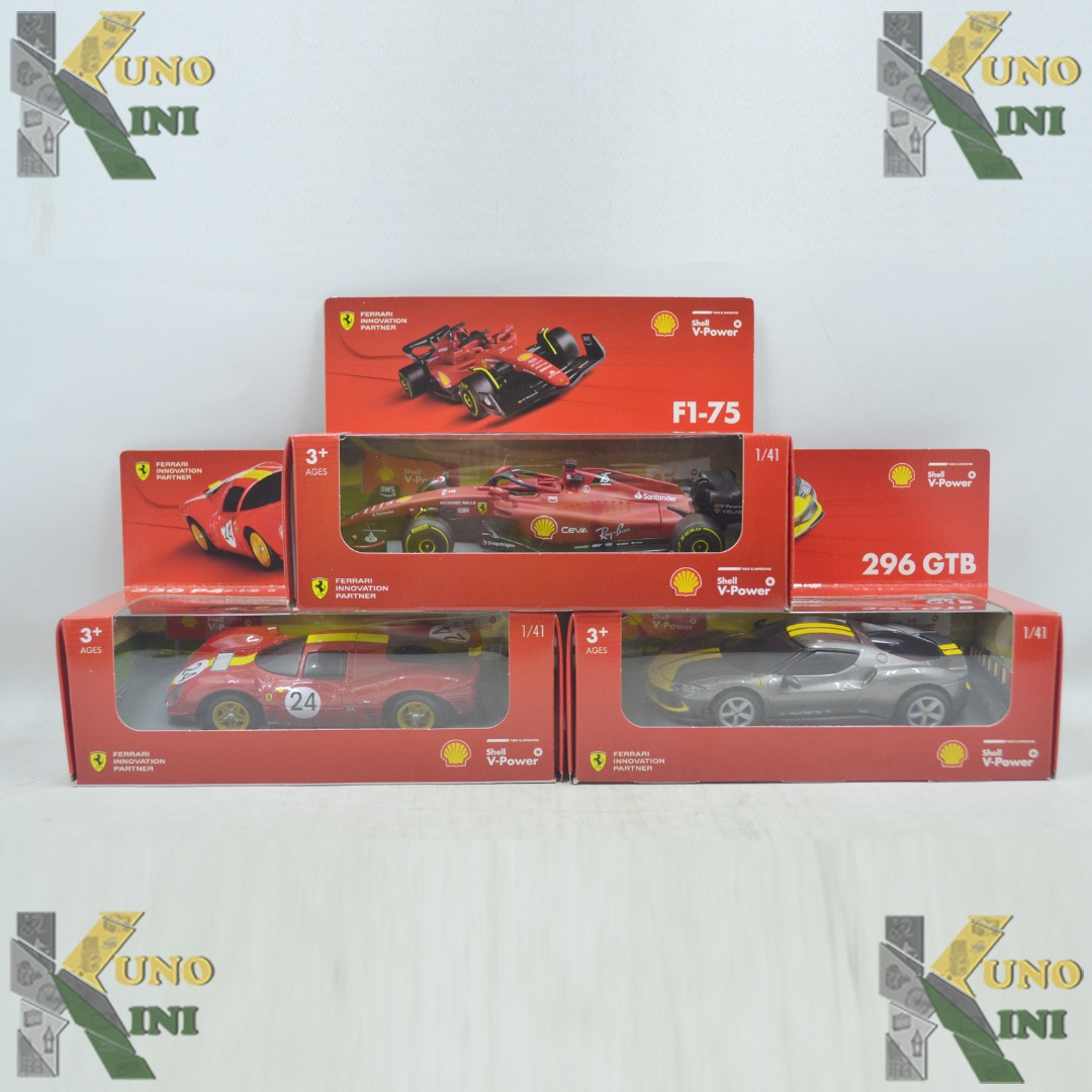 PAKET KOLEKSI SET SHELL V-POWER F1-75, 330 P4, 296 GTB, 3 pcs, Antik ...