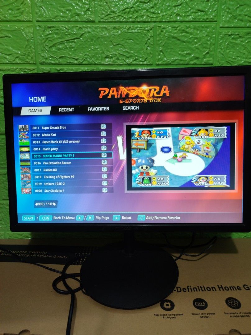 Pandora Arcade Game Box, Video Gaming, Video Game Consoles, Others on ...
