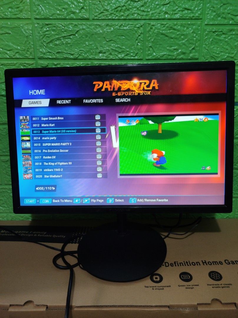 Pandora Arcade Game Box, Video Gaming, Video Game Consoles, Others on ...
