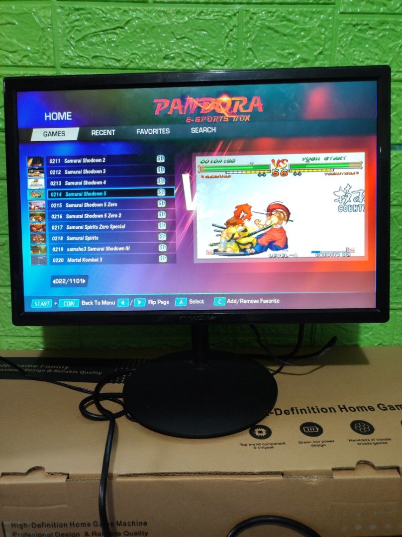 Pandora Arcade Game Box, Video Gaming, Video Game Consoles, Others on ...
