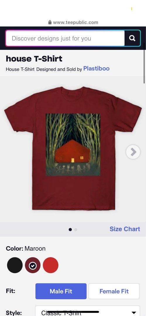 Plastiboo house red T shirt official, Men's Fashion, Tops & Sets ...