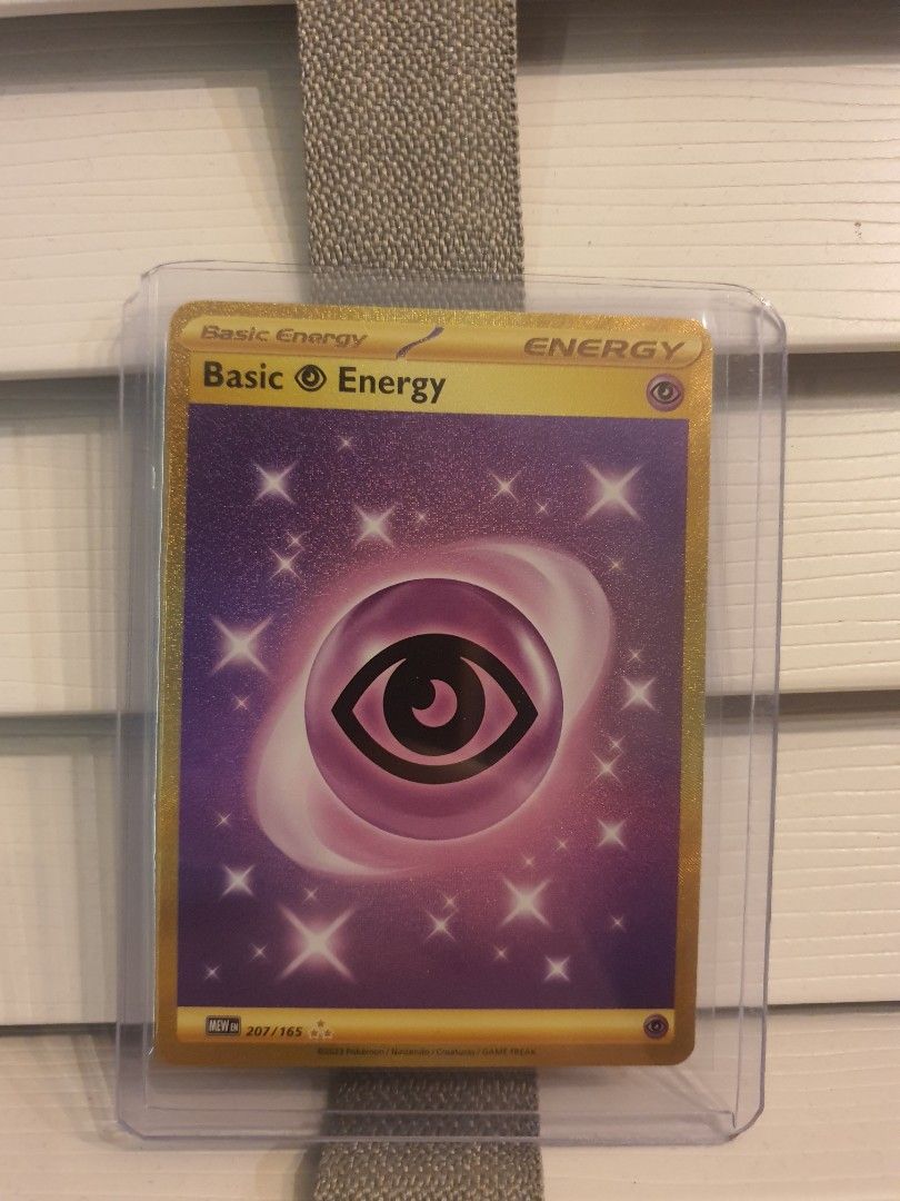Pokemon 151- Gold Psychic Energy, Hobbies & Toys, Toys & Games on Carousell