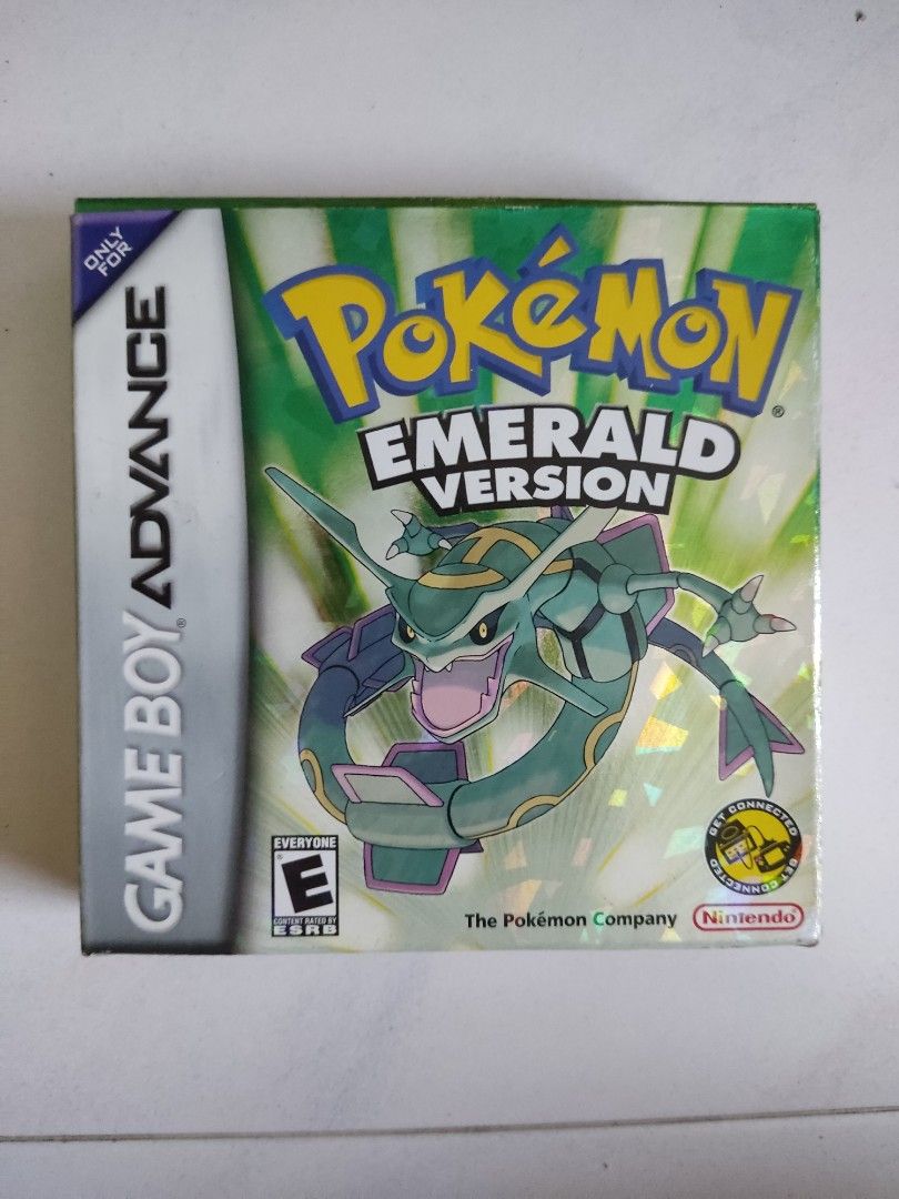 Pokemon Emerald Original GBA Cartridge, Video Gaming, Video Games ...