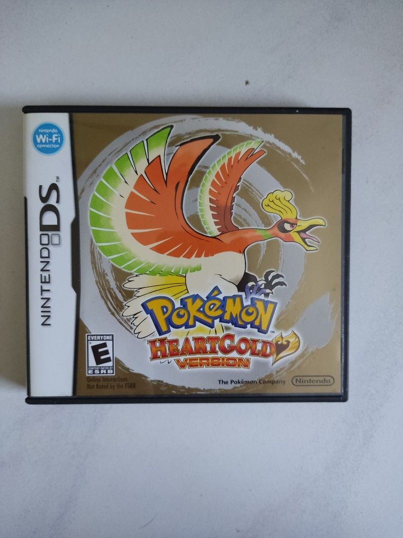 Pokemon Heartgold with Pokewalker, Video Gaming, Video Games, Nintendo ...