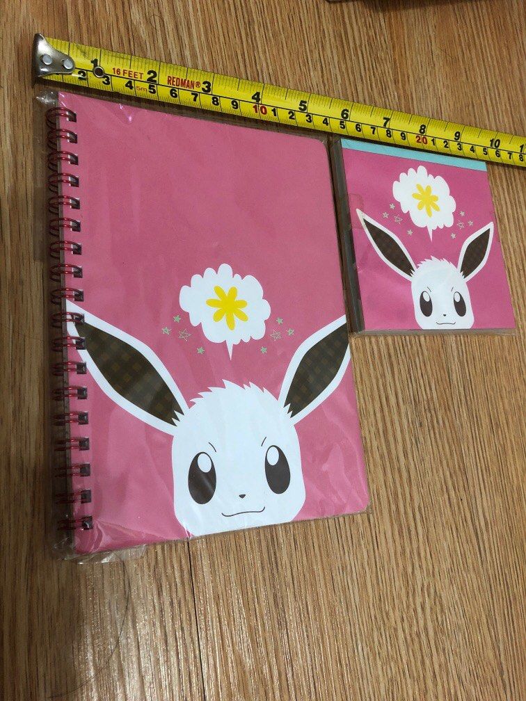 Pokémon eevee notebook notepad, Hobbies & Toys, Collectibles ...