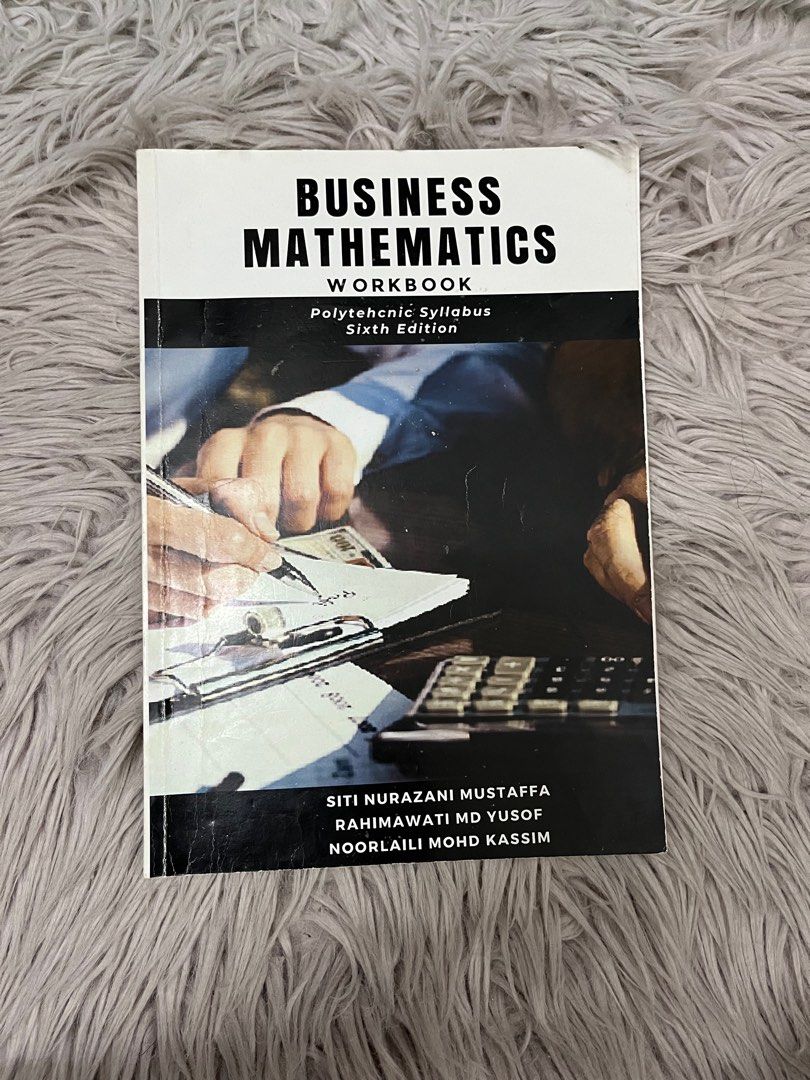 POLITEKNIK BUSINESS MATH WORKBOOK, Hobbies & Toys, Books & Magazines ...