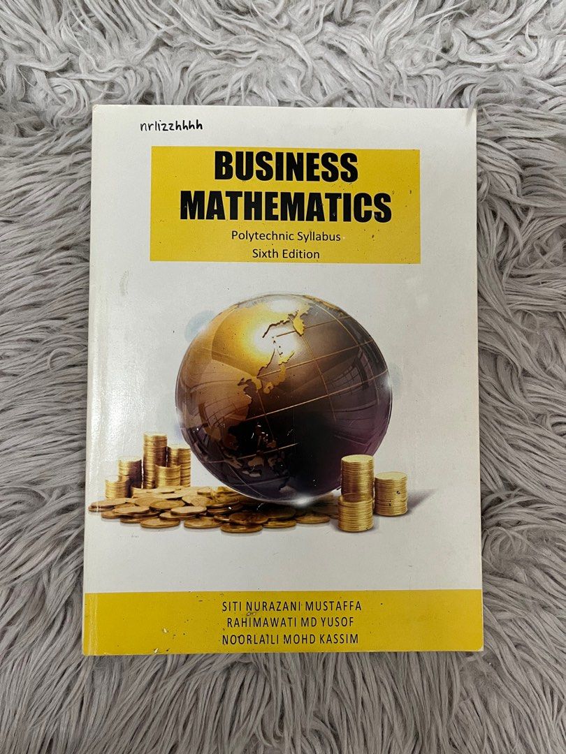 POLITEKNIK BUSINESS MATH WORKBOOK, Hobbies & Toys, Books & Magazines ...