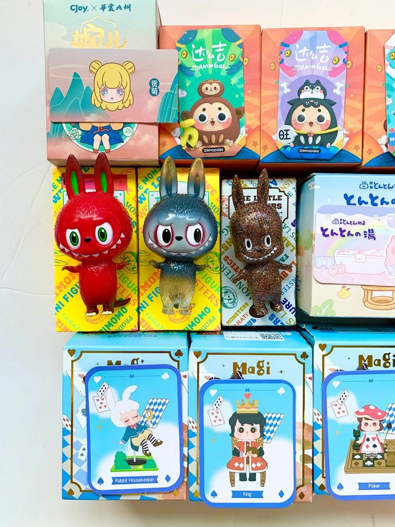 Popmart Labubu / Zimomo / Damogee / Pig, Hobbies & Toys, Toys & Games ...