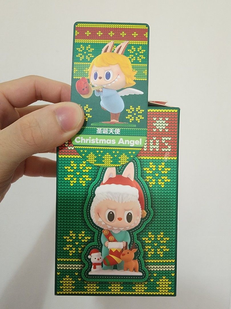 Popmart Labubu Christmast Angel, Hobbies & Toys, Toys & Games on Carousell