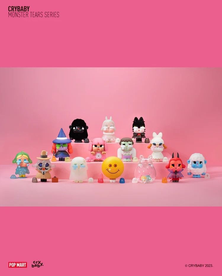 [POPMART] [SELL] Crybaby Monster's Tears Series Witch Wish, Hobbies ...