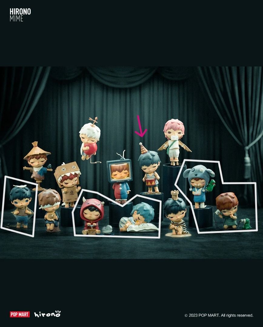 [TRADED] [POPMART] HIRONO MIME SERIES, Hobbies & Toys, Toys & Games on ...
