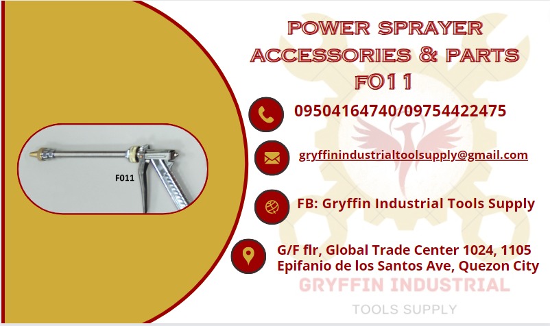 POWER SPRAYER ACCESSORIES & PARTS F011, Commercial & Industrial ...