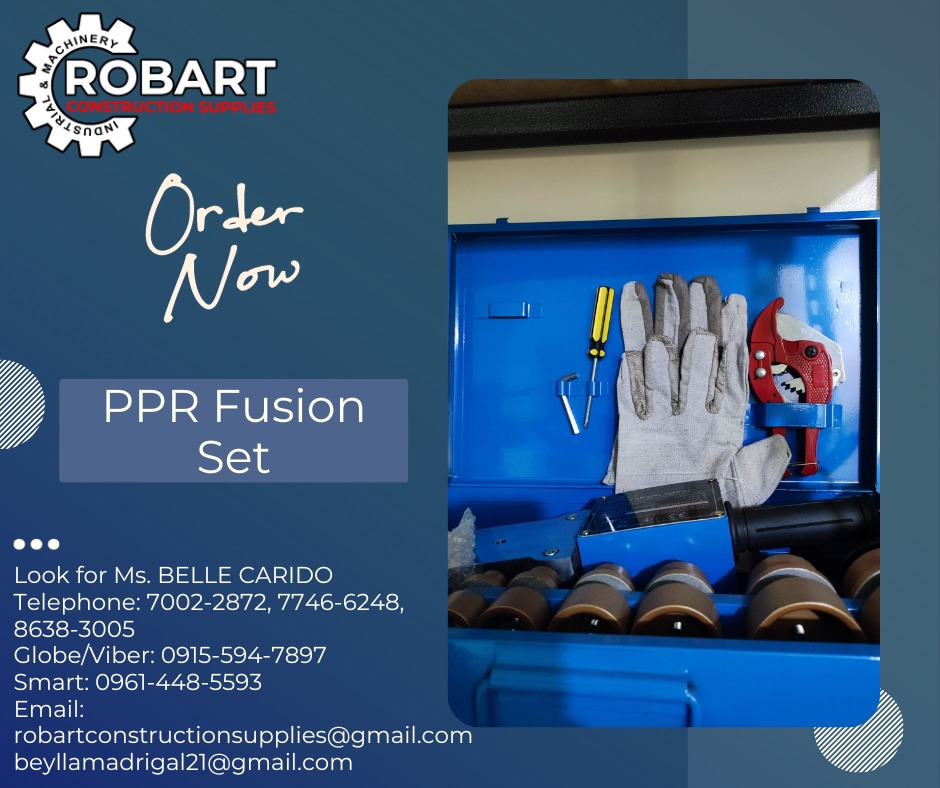 PPR Fusion Set, Commercial & Industrial, Construction Tools & Equipment ...