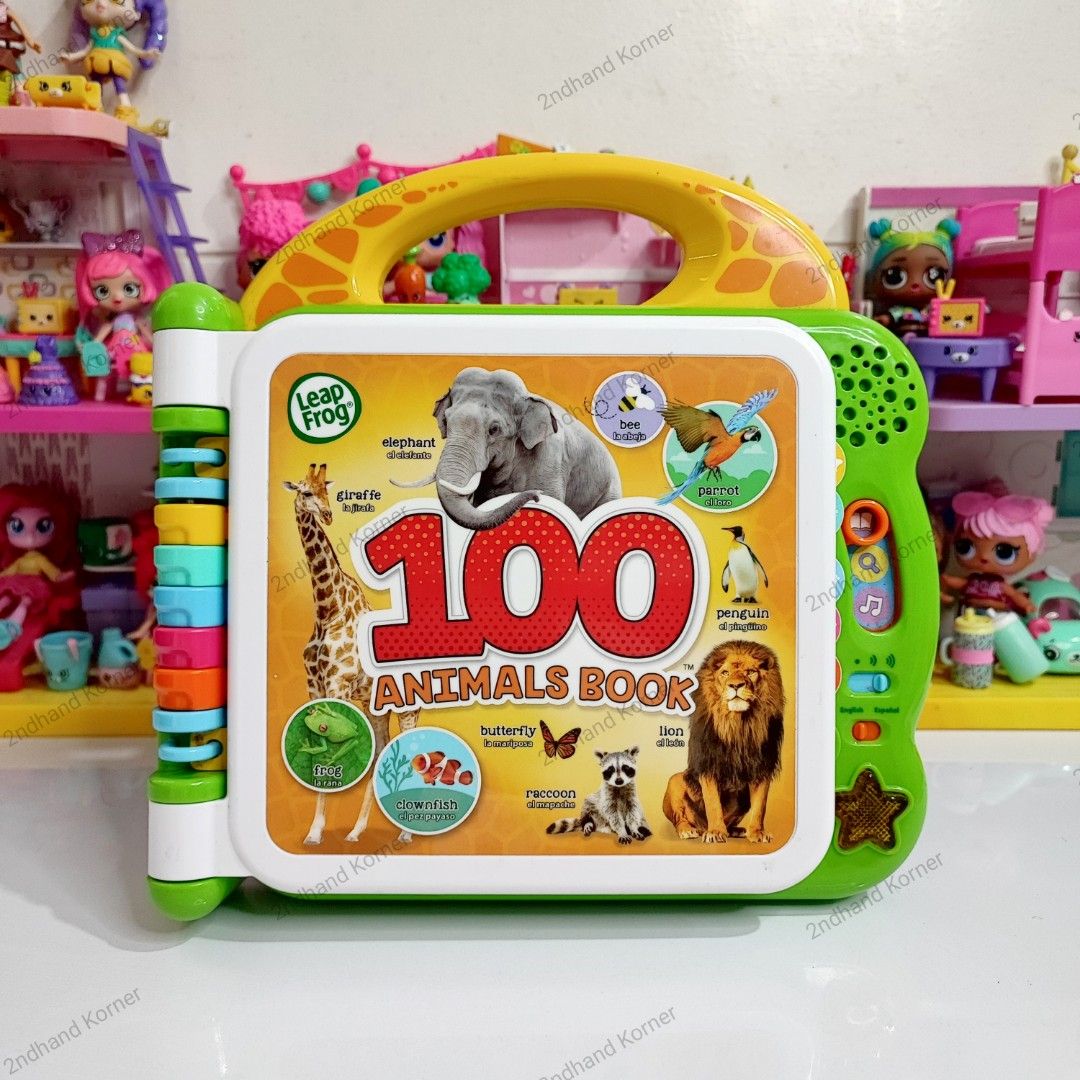 Preloved 100 animals book, Hobbies & Toys, Toys & Games on Carousell