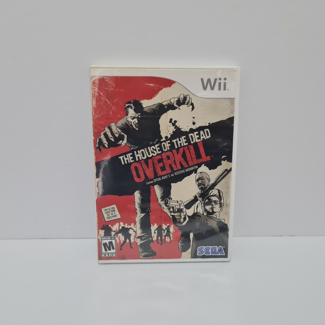 [Pre-Owned] Nintendo Wii House of the Dead Overkill Game, Video Gaming ...