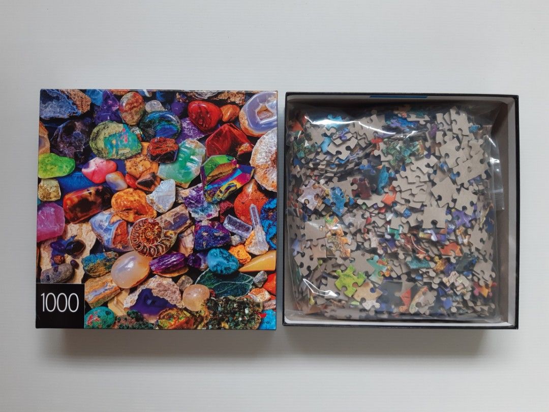 Pre-owned Spin Master Games - Rocks and Minerals 1000-Piece Jigsaw ...