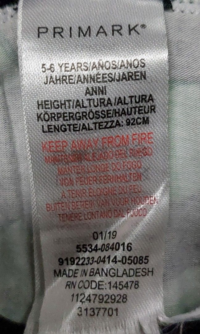 Primark Minecraft brief 5-6 yrs.old, Babies & Kids, Babies & Kids ...