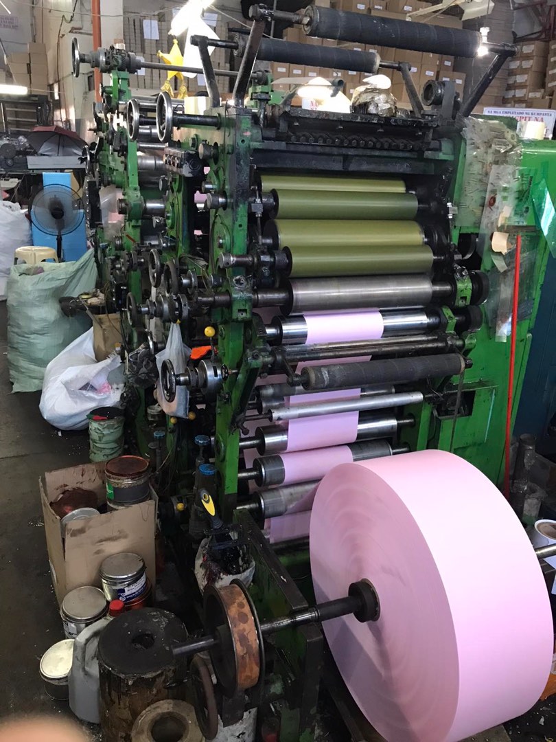 Printing Press Machine (Continuous Forms), Commercial & Industrial ...