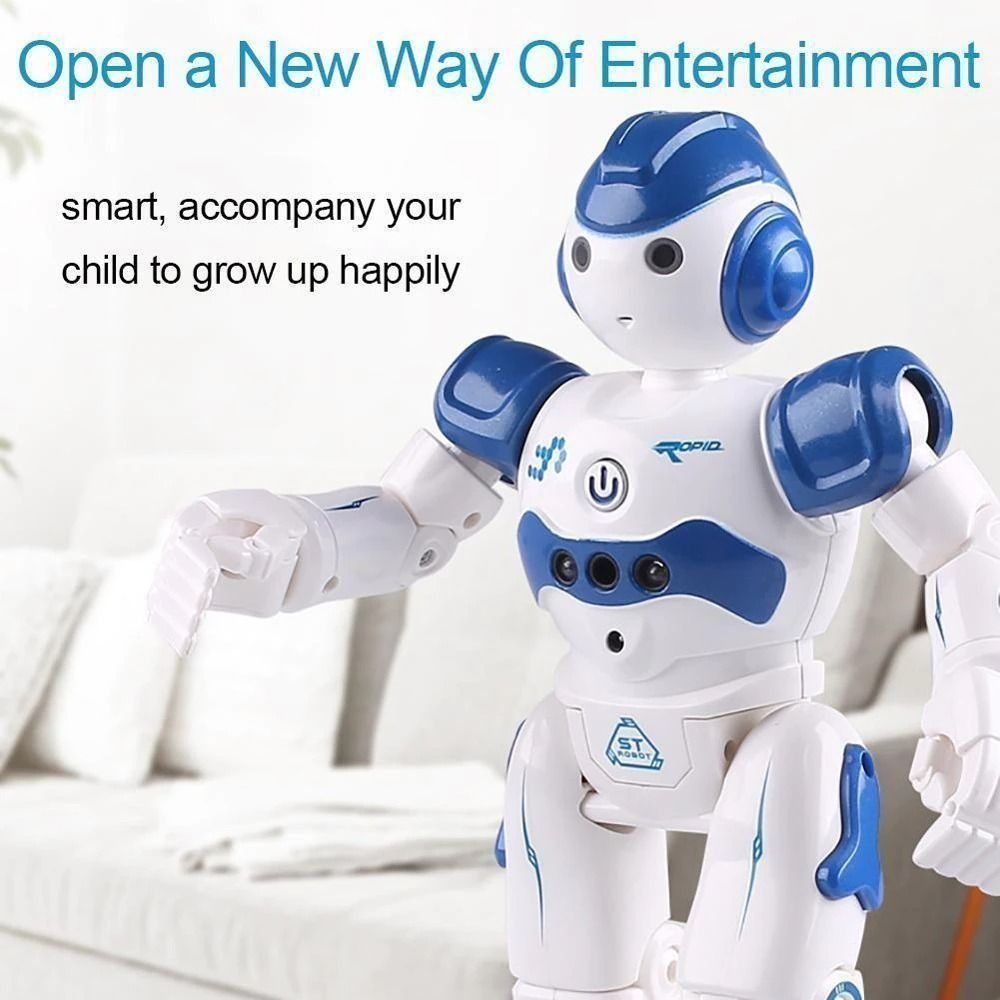 R2 Usb Charging Singing Dancing Gesture Control Blue, Hobbies & Toys ...