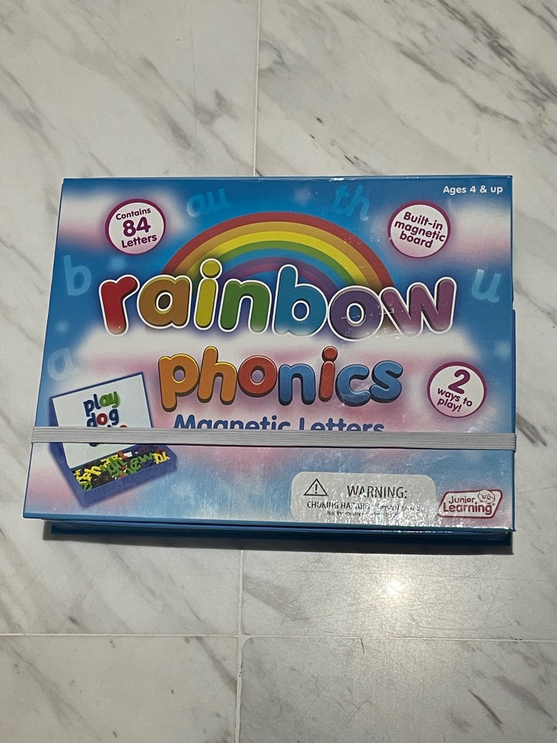 Rainbow Phonics manipulatives, Hobbies & Toys, Toys & Games on Carousell