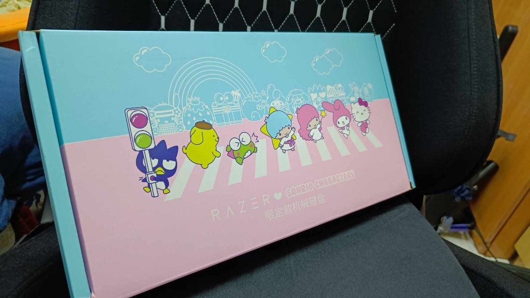 Razer Blackwidow X hello kitty sanrio endition (green switch ...