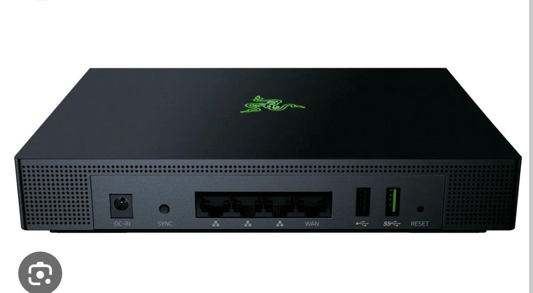 RAZOR RZ37 Gaming Wireless Router + 4 Gigabit Ethernet ports, network ...