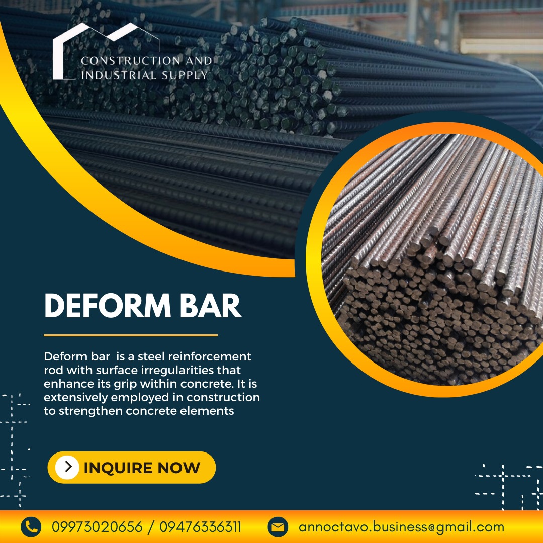 Reinforcement Bar | Kabilya | Corrugated Bar | Steel | Metals Sourcing ...