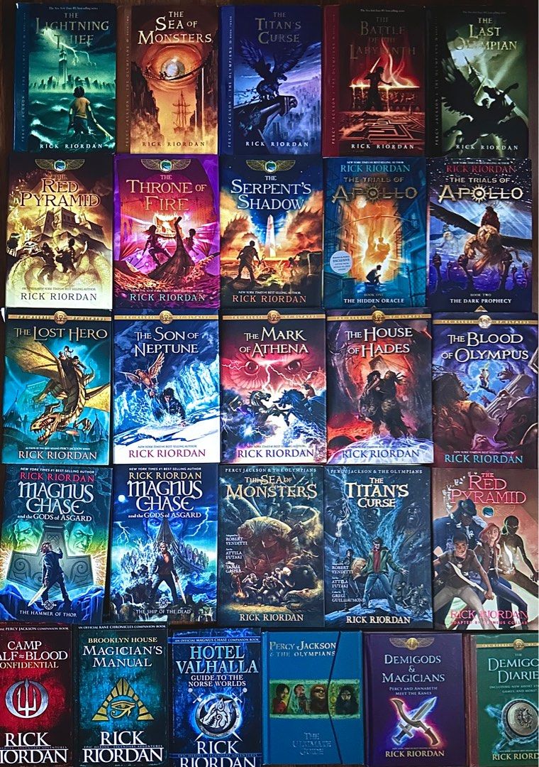 RICK RIORDAN SALE! - Percy Jackson, Heroes of Olympus, Kane Chronicles ...
